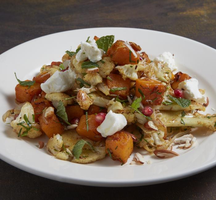 Butternut pumpkin and cauliflower salad | Veggies First