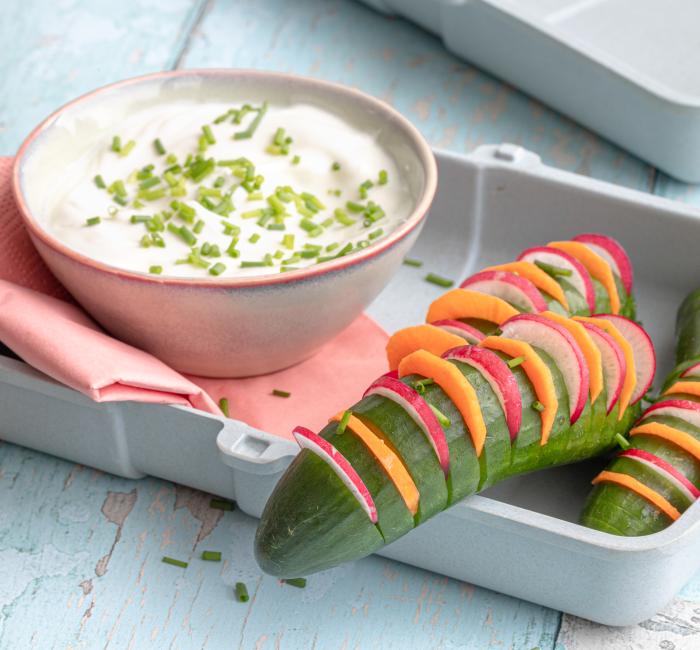 Rainbow cucumbers | Veggies First